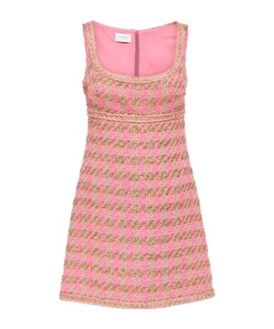 Giambattista Valli Tweed Minidress - Pink