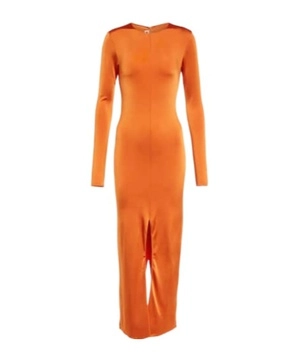 Marni Jersey Midi Dress - Orange