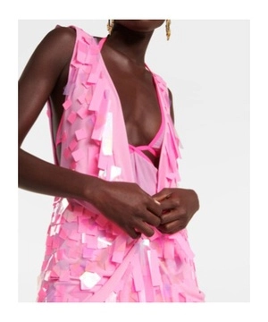 Attico Embellished Minidress