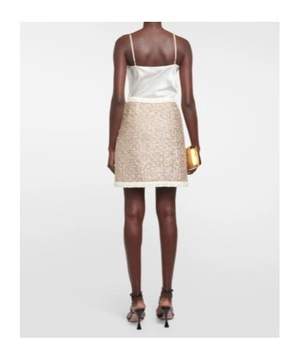 Giambattista Valli Tweed Miniskirt
