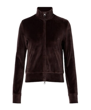 COURREGES Cotton-blend Velvet Track Jacket - Black