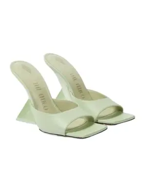 Attico Cheope Leather Sandals