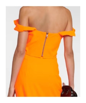 VIVIENNE WESTWOOD Off-the-shoulder Crepe Bustier Top