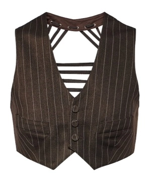 JEAN PAUL GAULTIER Hollow Vest - Black