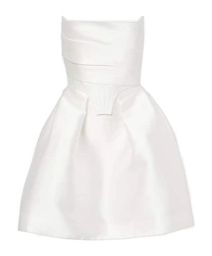 Alex Perry Bridal Kennedy Off-shoulder Gown - White