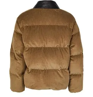 Miu Miu Lapel Long-sleeved Cotton Coat