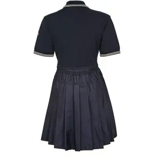 Moncler Lapel Short-sleeved Dress