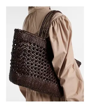 Rixo X Dragon Diffusion Lucine Leather Tote Bag