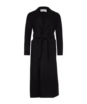 Harris Wharf London Maxi Coat - Black