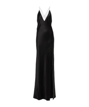 NILI LOTAN Suspender Dress - Black