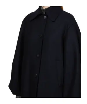 Harris Wharf London Puff-sleeved Jacket In Pressed Wool