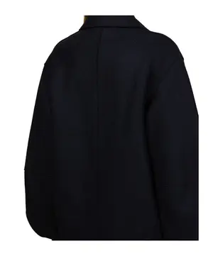 Harris Wharf London Puff-sleeved Jacket In Pressed Wool