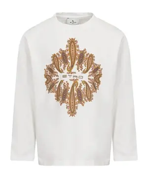 Etro Long-sleeved T-shirt - White