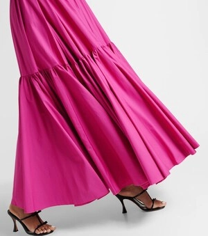 Giambattista Valli Tiered Cotton Poplin Gown