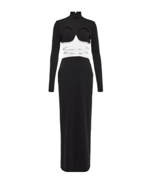 CHRISTOPHER KANE Cutout Maxi Dress - Black