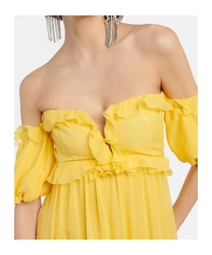 Giambattista Valli Off-the-shoulder Silk Gown