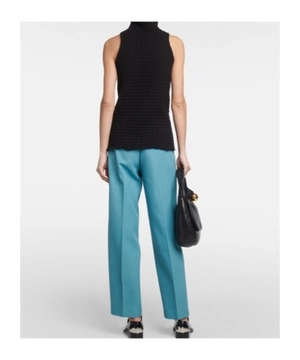 JIL SANDER Frayed Cotton Top