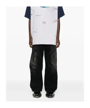 Balenciaga Faded Relaxed-fit Jeans