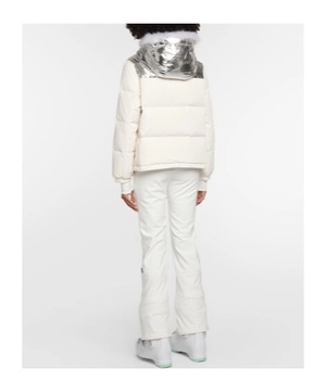 YVES SALOMON Shearling-trimmed Down Jacket