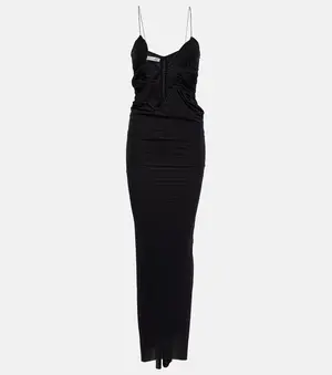 Christopher Esber Molded Venus Jersey Maxi Dress