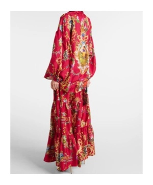 Camilla Printed Silk Shirt