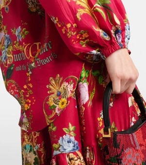 Camilla Printed Silk Shirt