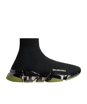Balenciaga Speed 2.0 Sneakers - Black/khaki