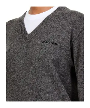 Miu Miu Long-sleeved Sweater