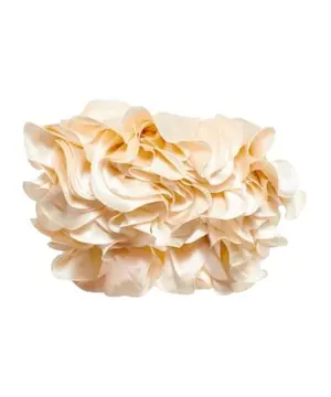 Magda Butrym Silk Ruffle Corset Top - Nude