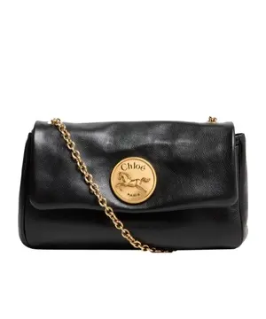 Chloé Heritage Shoulder Bag - Black
