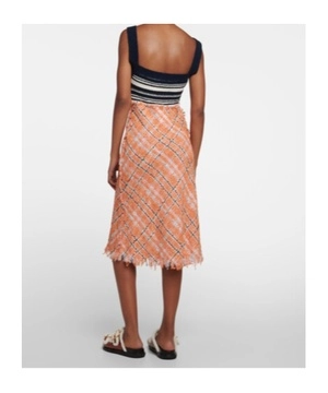 Marni Patterned Cotton-blend Midi Dress