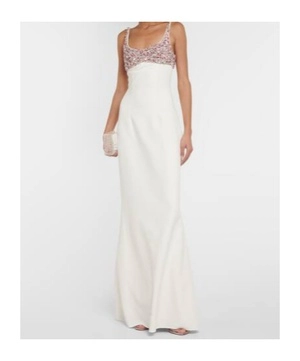 SAFIYAA LONDON Beatriz Embellished Gown