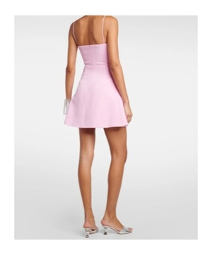 David Koma Crystal-embellished Minidress