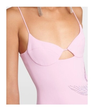 David Koma Crystal-embellished Minidress