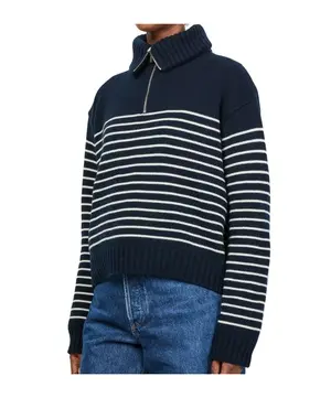 Miu Miu Lapel Long-sleeved Sweater