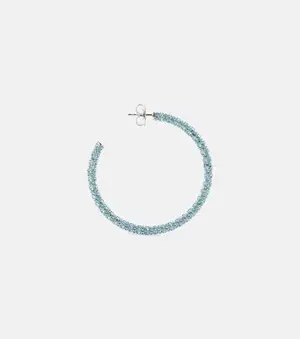 Amina Muaddi Cameron Crystal-embellished Earrings