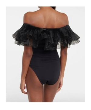 Giambattista Valli Ruffle-trimmed Swimsuit