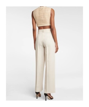 Giambattista Valli Embellished Tweed Crop Top