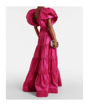 Rebecca Vallance Niarah Puff Sleeve Gown