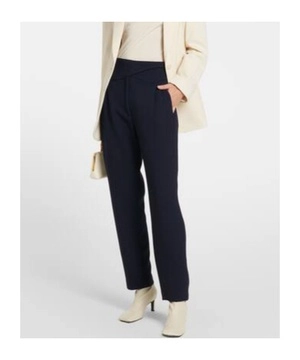BLAZÉ MILANO Basque High-rise Virgin Wool Pants