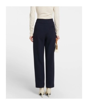 BLAZÉ MILANO Basque High-rise Virgin Wool Pants
