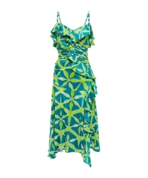 Ulla Johnson Zoya Printed Midi Dress