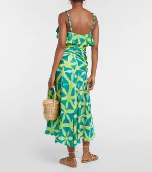 Ulla Johnson Zoya Printed Midi Dress