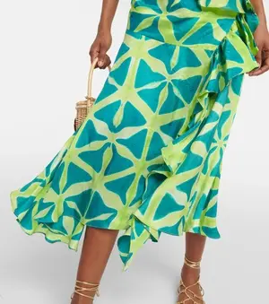 Ulla Johnson Zoya Printed Midi Dress