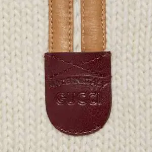 Gucci Buckle-strap Wool Jumper