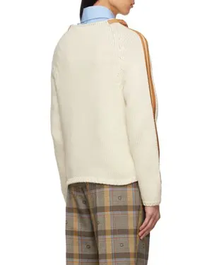 Gucci Buckle-strap Wool Jumper