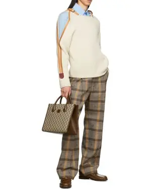 Gucci Buckle-strap Wool Jumper