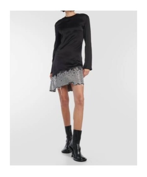 J.W.ANDERSON Deconstructed Satin Minidress