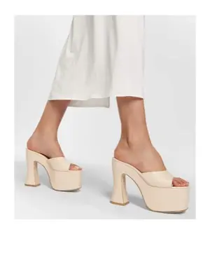 Magda Butrym Leather Platform Mules