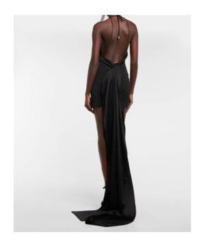 David Koma Embellished Halter-neck Minidress